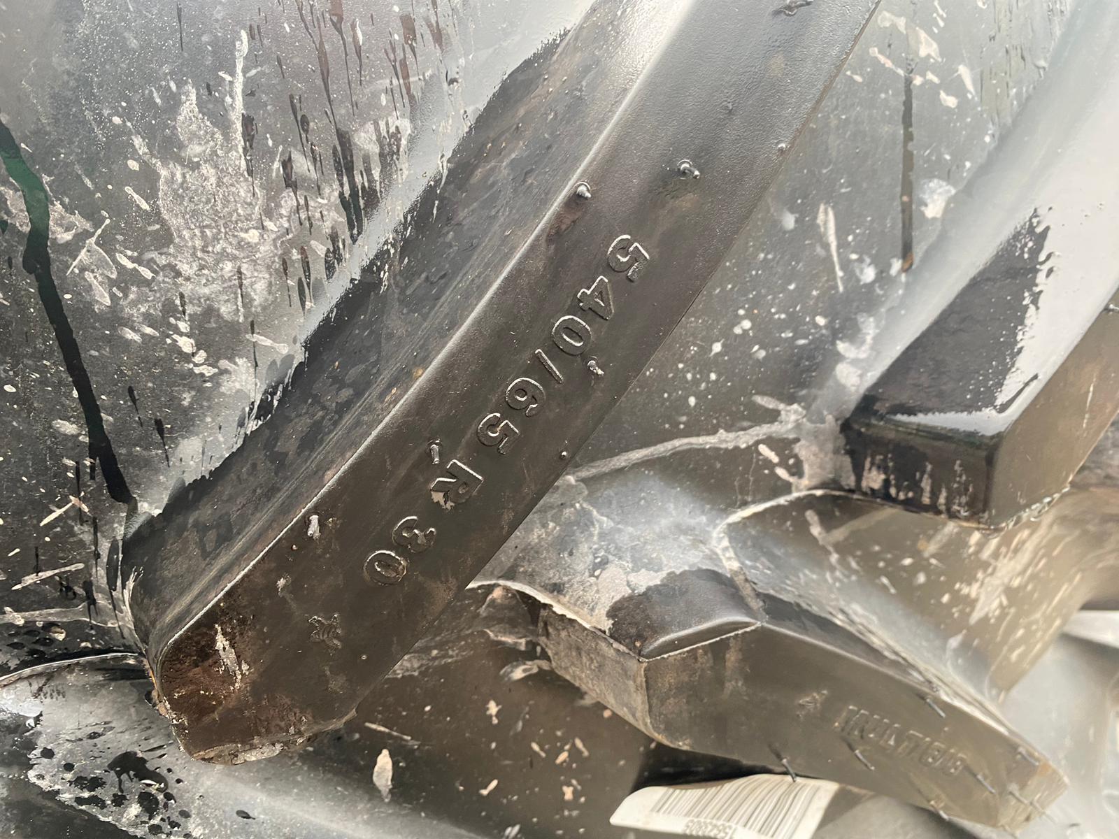 X2 New 540/65 R30 Michelin MultiBib TYRES ON john deere 10 STUD RIMS ...